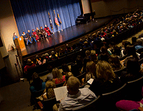Lander conducts a convocation signaling the start of a new school year