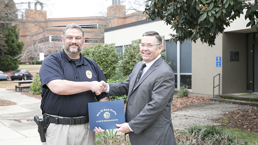 Lander Police Officers Commended for their Service